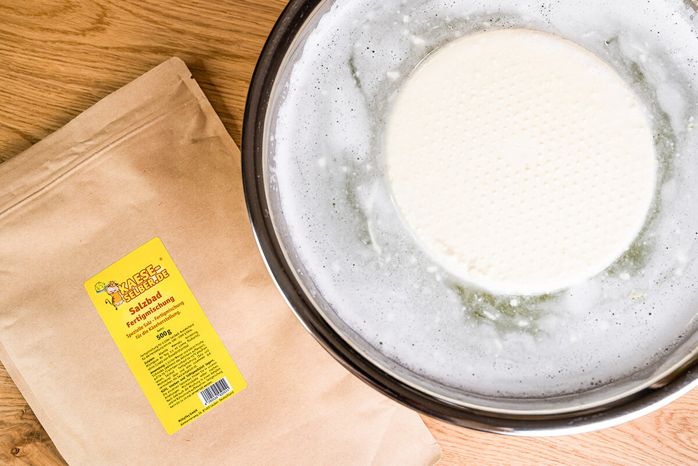 Salzlake für Käse | KAESE-SELBER.DE